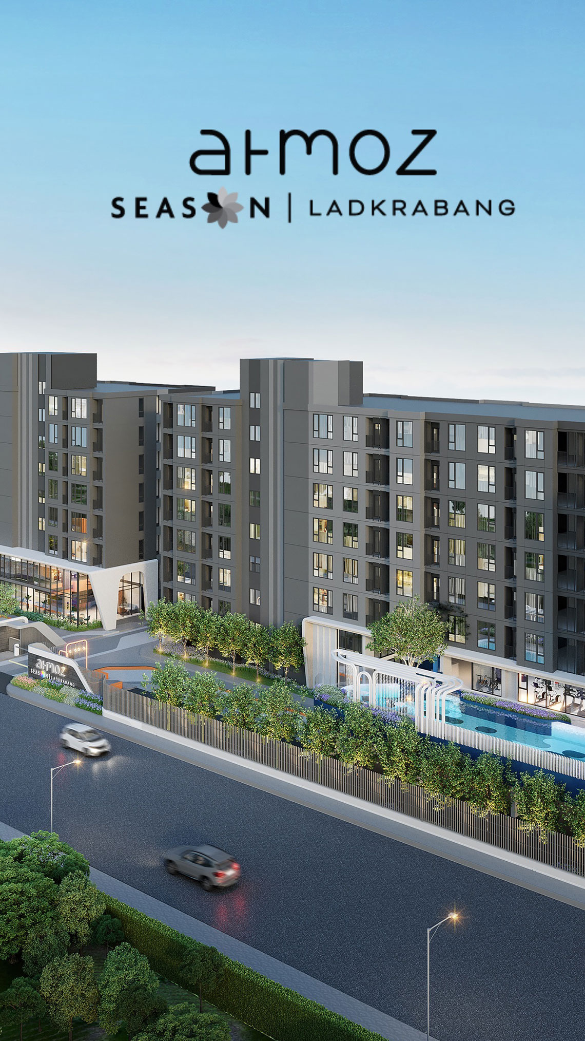 Atmoz Season Ladkrabang |คอนโดใหม่ แต่งครบ พร้อมอยู่ ใจกลางลาดกระบัง