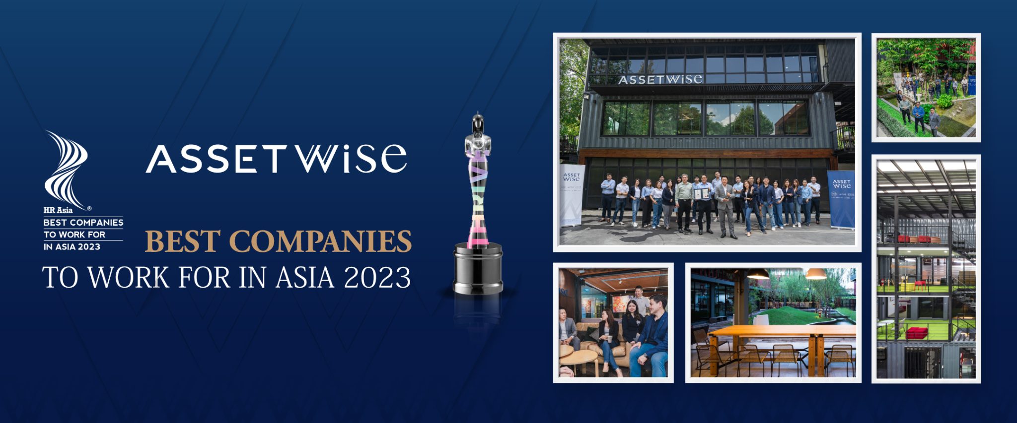 รางวัลและความภาคภูมิใจครั้งใหญ่ของ AssetWise - Asset Wise